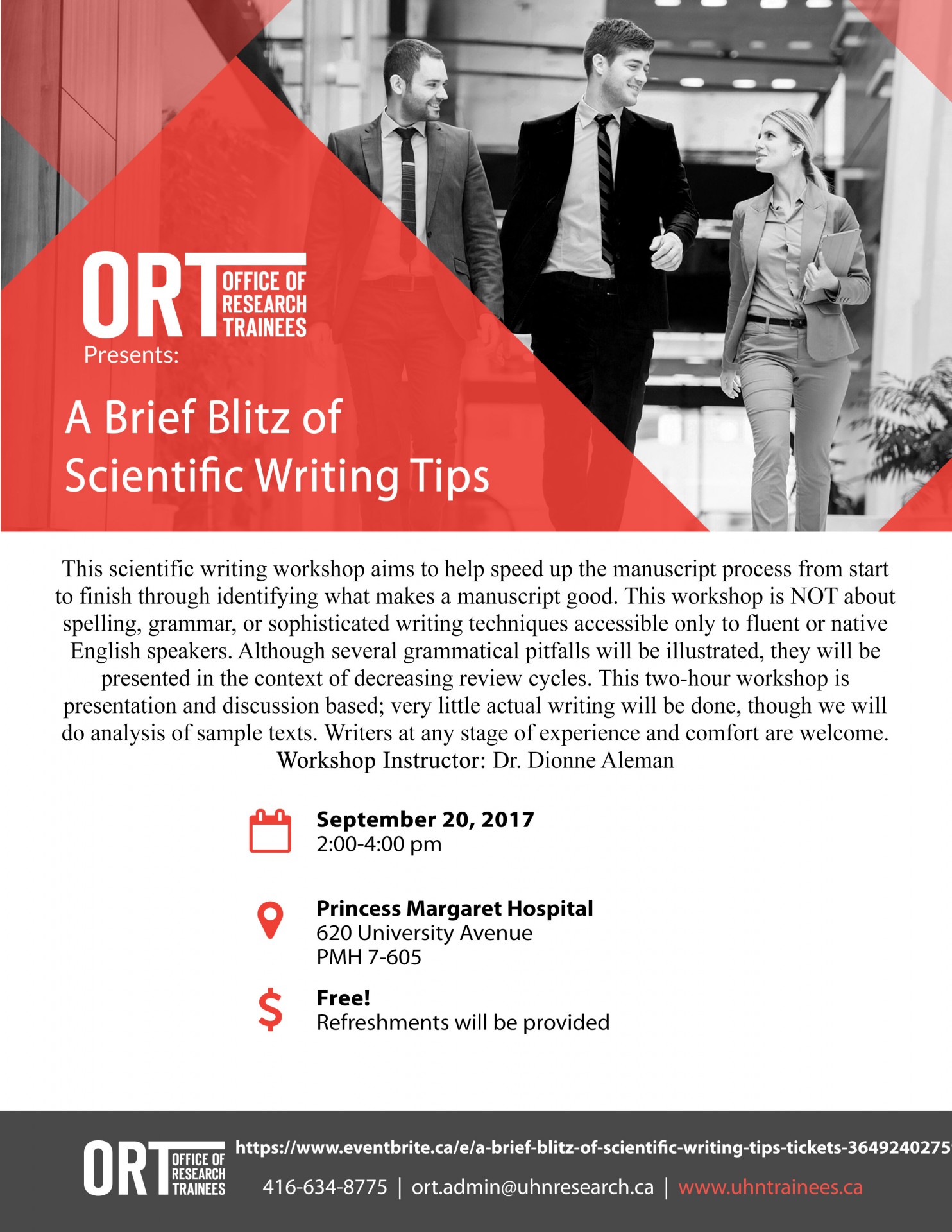 A Brief Blitz of Scientific Writing Tips - Office of Research Trainees