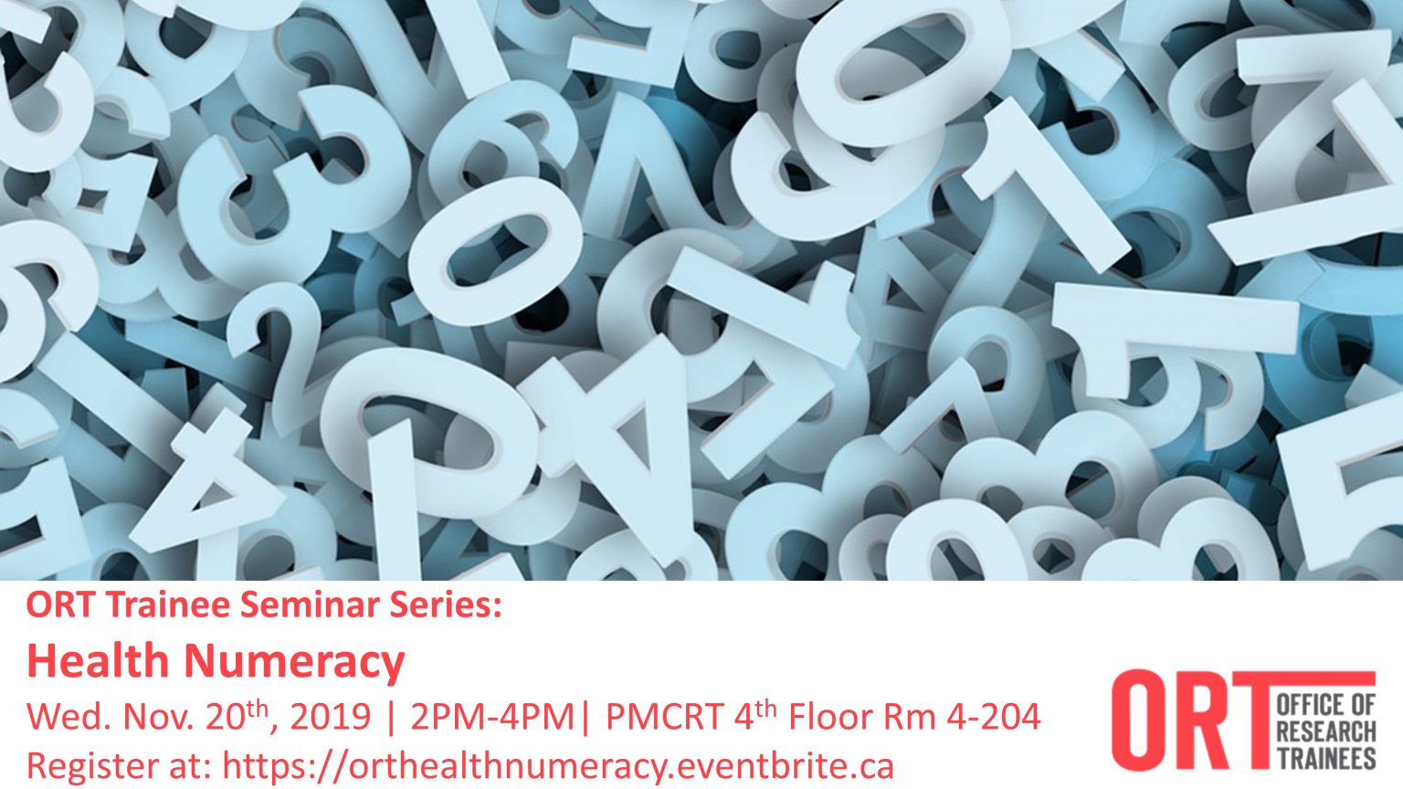 Health Numeracy - Office of Research Trainees