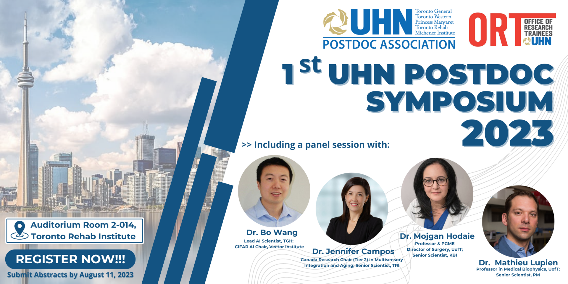 UHN Postdoc Appreciation Week - Office of Research Trainees