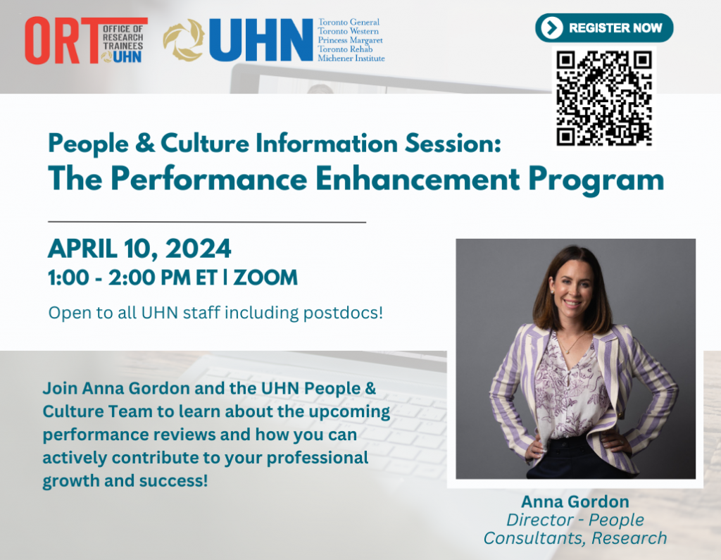 People & Culture Information Session: The Performance Enhancement Program - Office of Research ...