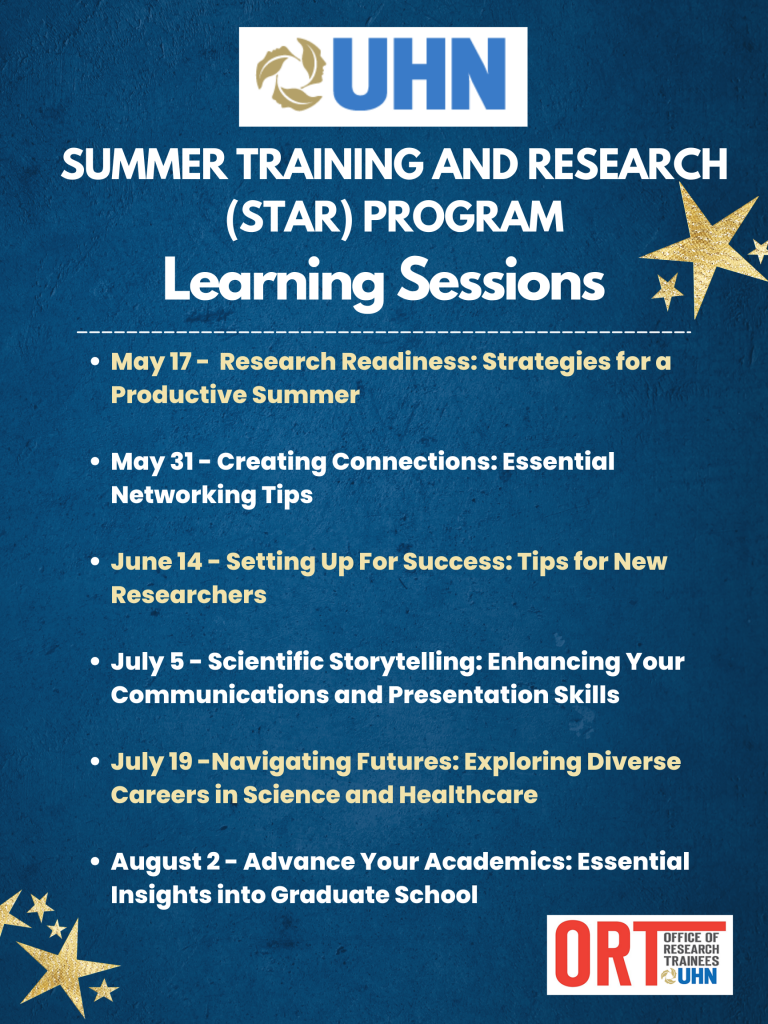 Summer Student Program - Office of Research Trainees