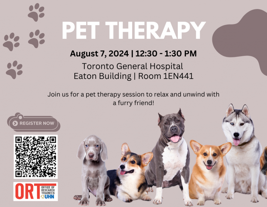 Pet Therapy - Office of Research Trainees