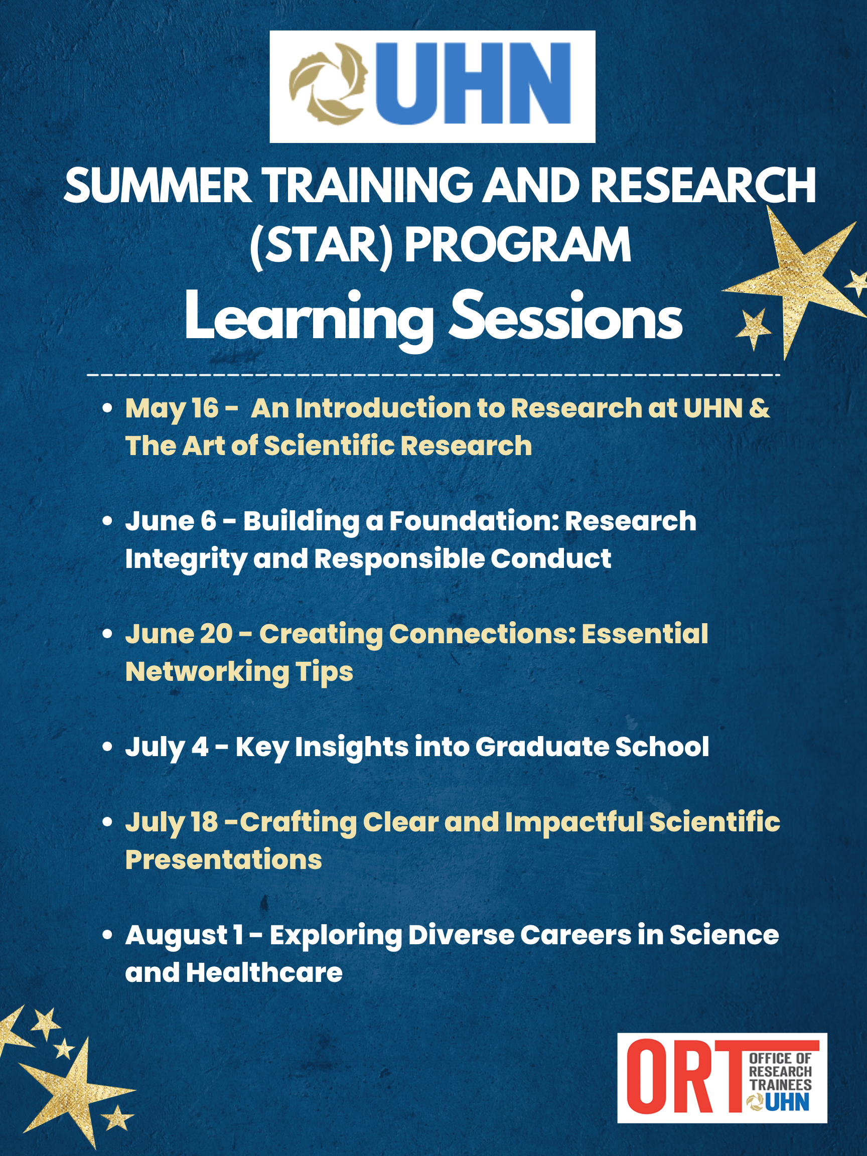 Summer Student Program - Office of Research Trainees